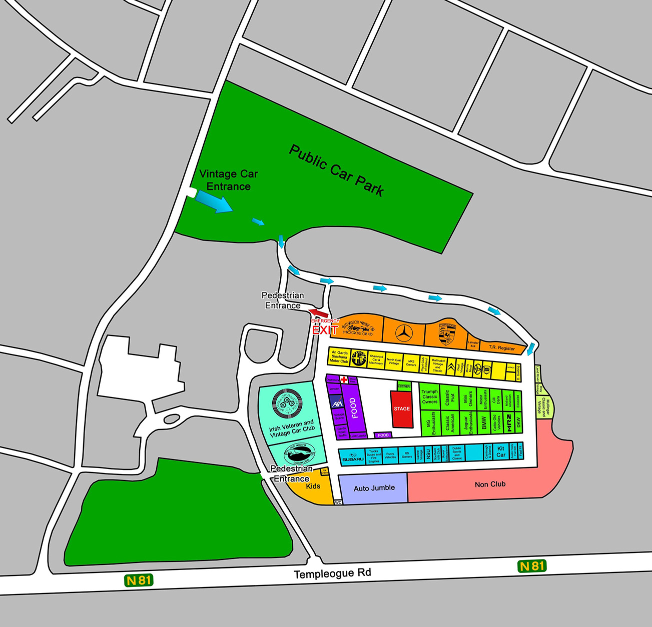 Colin McRae's 1996 Championship Winning car at Terenure Classic Car ...